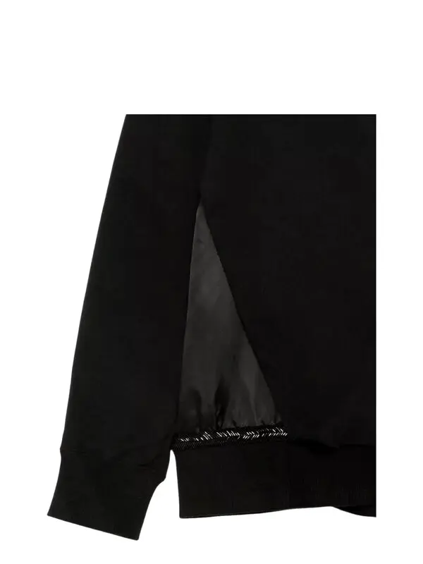 Undercover Beaded Panel Sweatshirt - Black