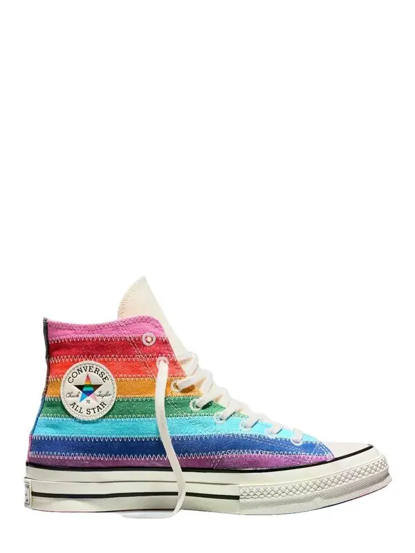 CONVERSE Chuck 70 Pride Flag High Top Sneakers - Blue