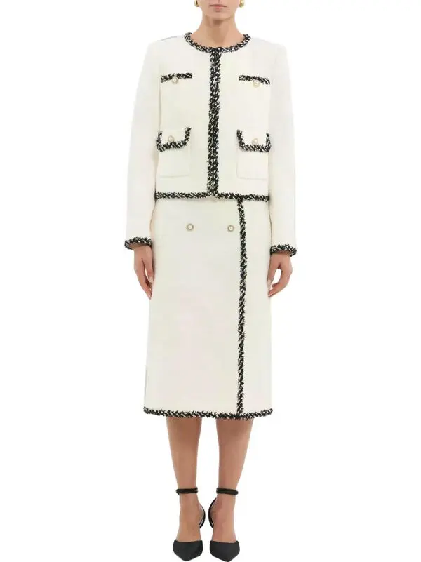 Rebecca Vallance Jacquie Jacket - Neutrals
