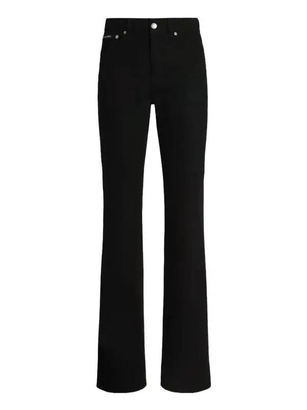 Dolce & Gabbana Cotton 5-pocket Denim Trousers - Black