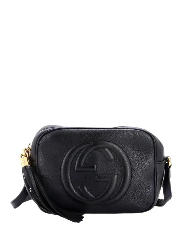 Gucci Soho Disco Leather Small Crossbody Bag - Black