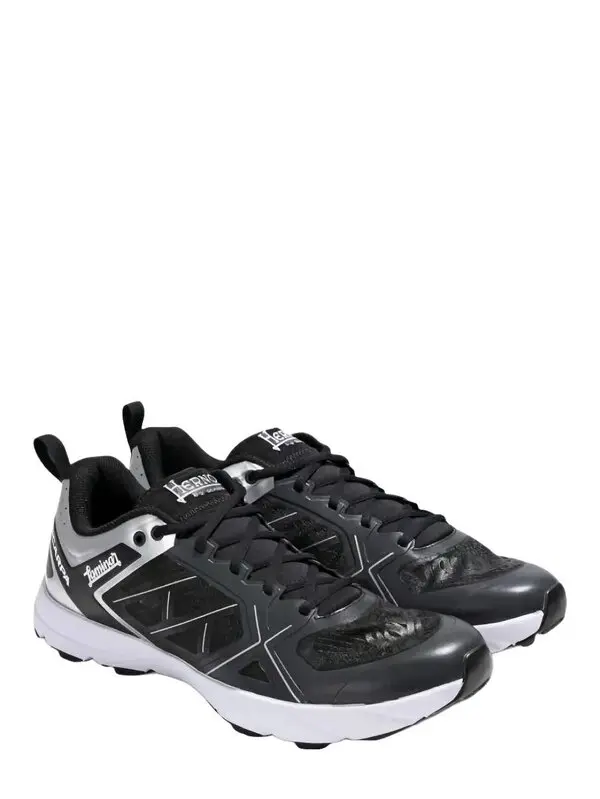 Herno Panelled Sneakers - Black