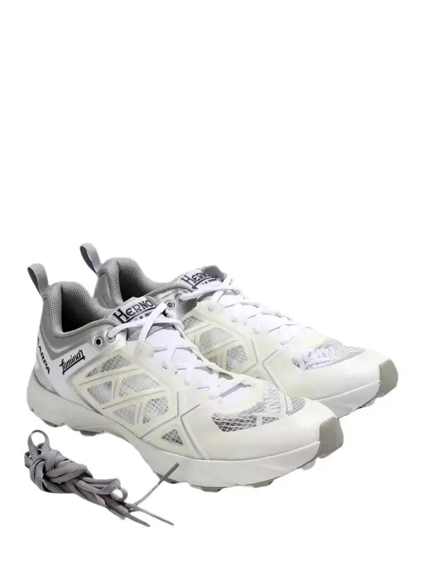 Herno Panelled Sneakers - White