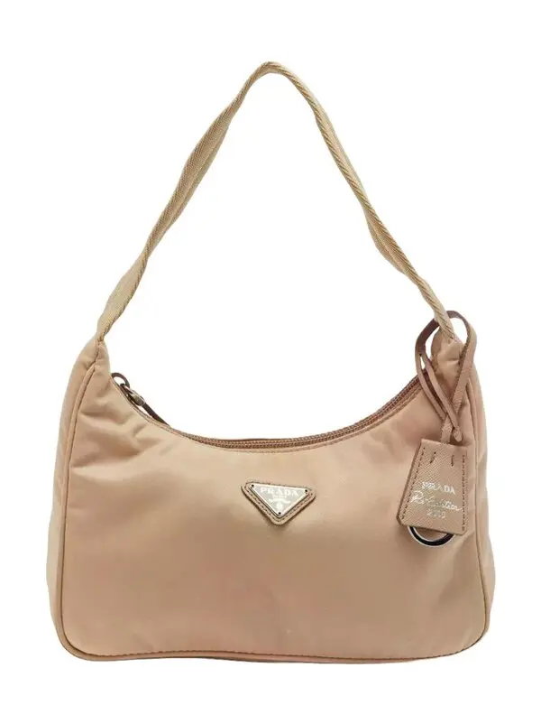 Prada Re-edition 2000 Shoulder Bag - Neutrals