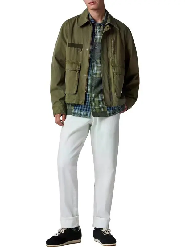 Paul Smith Logo Embroidered Jeans - White