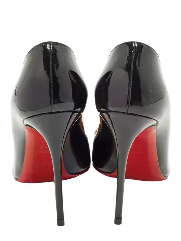 CHRISTIAN LOUBOUTIN Pigalle Follies Pointed-toe Pumps - Black