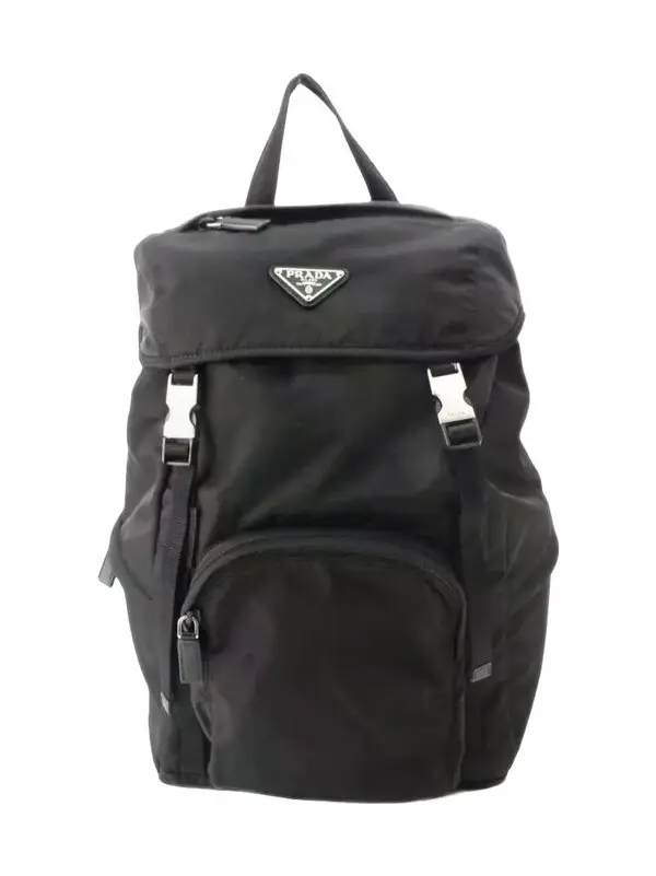 Prada Tessuto Backpack - Black