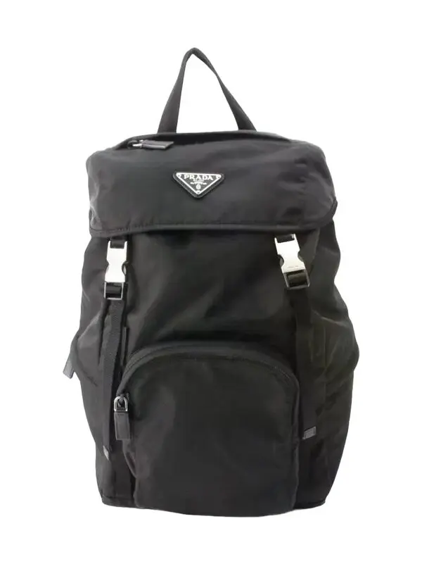 Prada Tessuto Backpack - Black