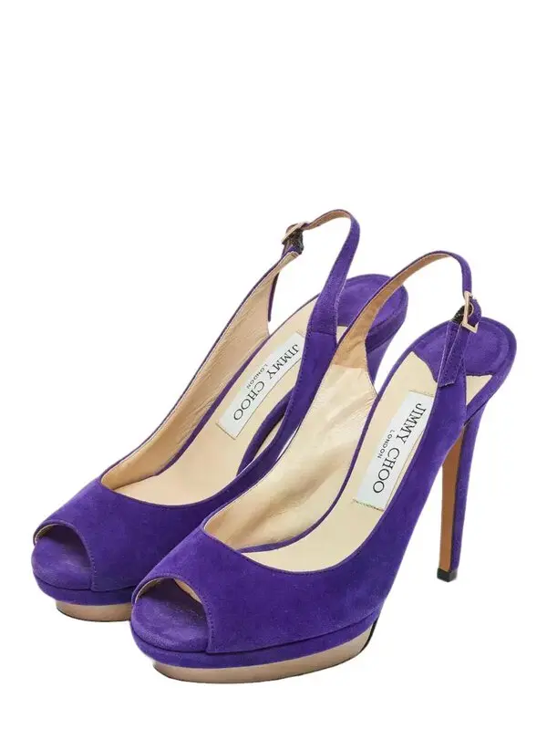 JIMMY CHOO Nova Ankle-strap Heeled Sandals - Blue