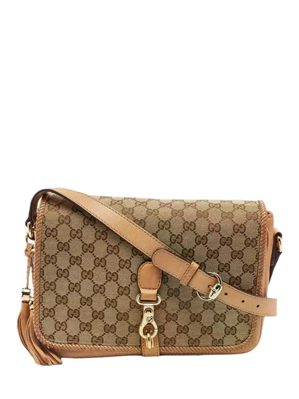 Gucci Marrakech Tassel-detail Shoulder Bag - Neutrals