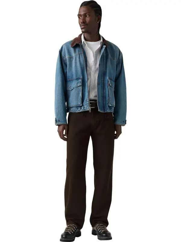LEVI'S 568 Loose Straight Jeans - Mudslides Overdye