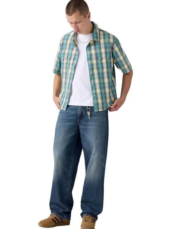 LEVI'S 578 Baggy Jeans - Varnished Tarnish