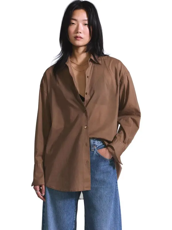 LEVI'S Core Long-sleeve Woven Shirt - Rain Drum