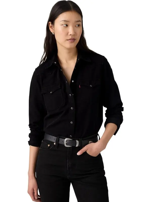 LEVI'S Heritage Western Denim Button-down Shirt - Basic Night Western