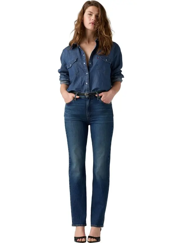 LEVI'S Ribcage Slim Jeans - Gate Keeping