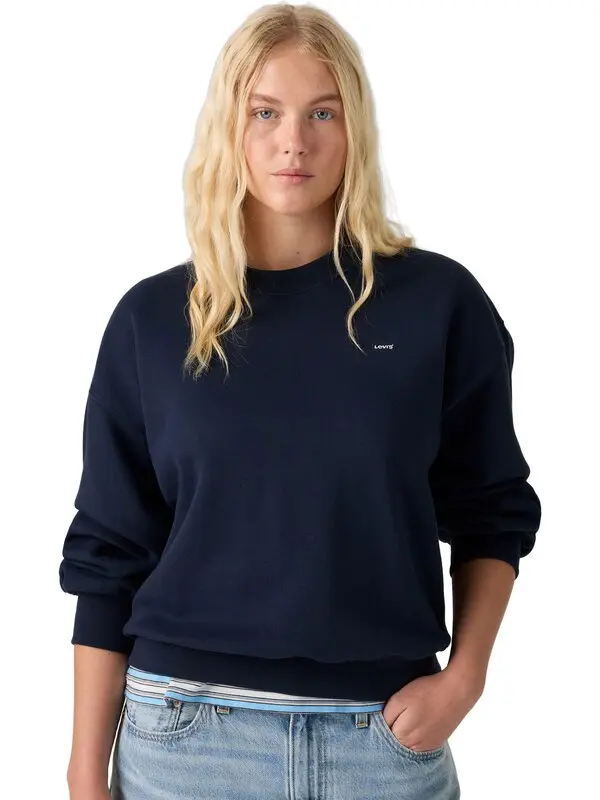 LEVI'S Everyday Crewneck Sweatshirt - Navy Blazer