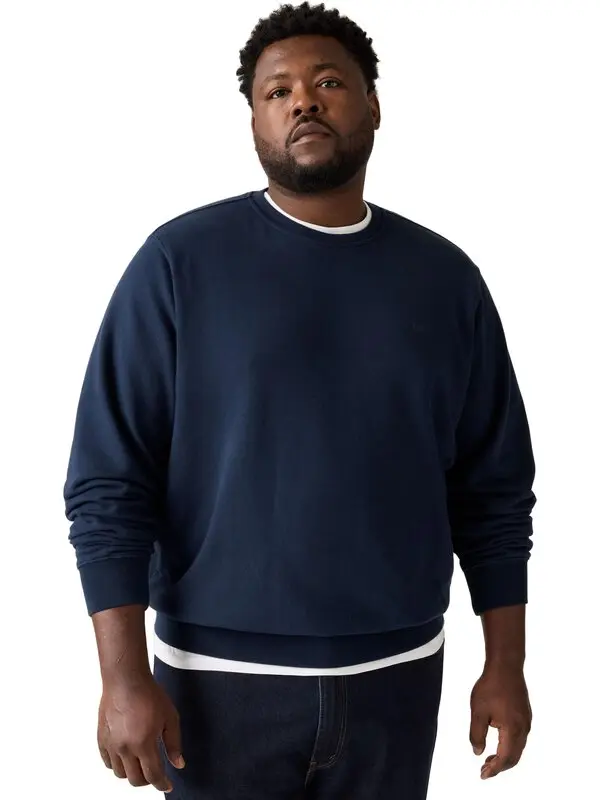LEVI'S Original Housemark Crewneck Sweatshirt - Navy Blazer