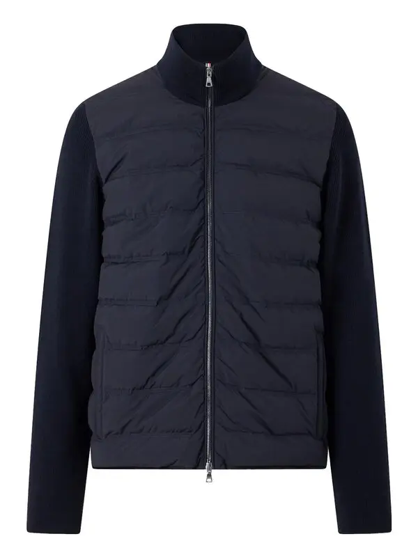 Orlebar Brown Terrence Iii Quilted Shell And Merino Wool Down Jacket - Blue