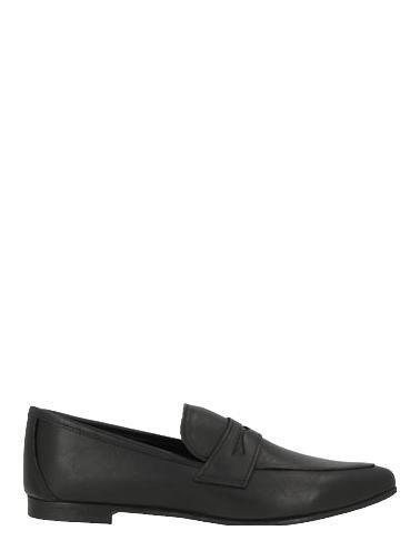 DIVINE FOLLIE Leather Loafers - Black