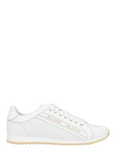 BALDININI Leather Low-top Sneakers - White