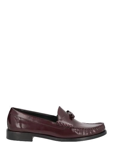 STUART WEITZMAN Leather Loafers With Bow Detailing - Red