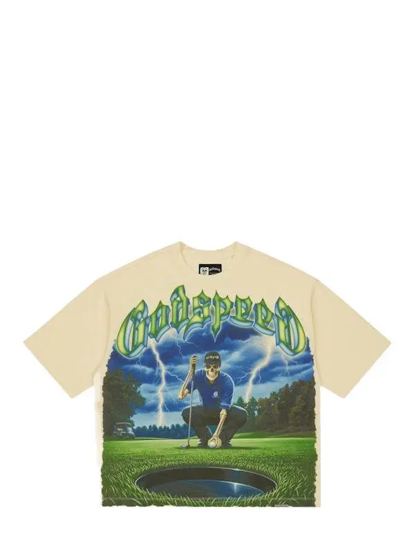 GODSPEED No Mulligans T-shirt - Bone