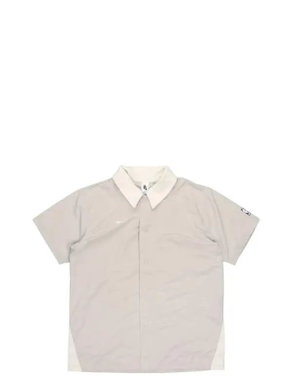 Nike X Fear Of God Nba Short Sleeve Shooting Shirt - String Beige/tan