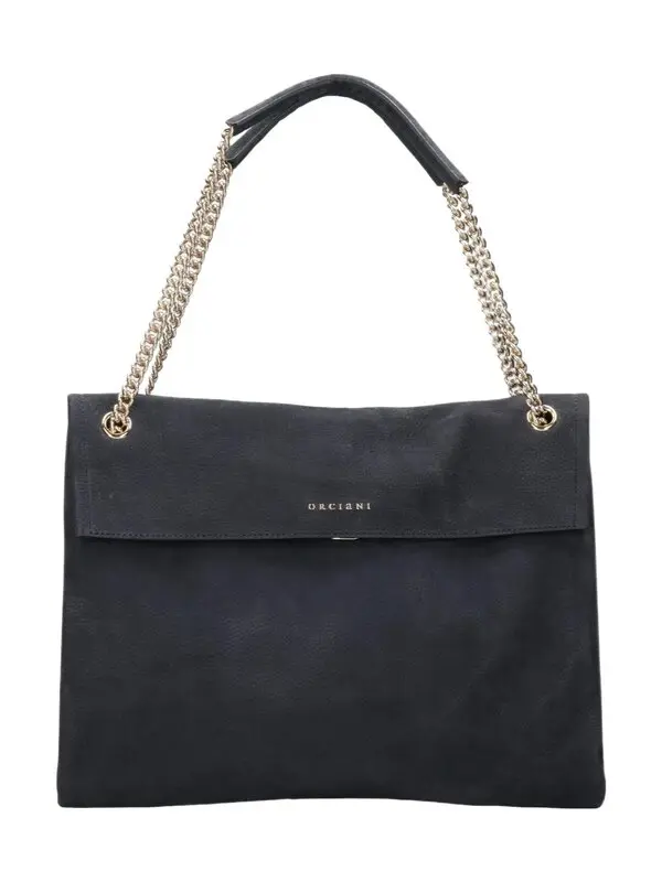 Orciani Dual-handle Shoulder Bag - Night