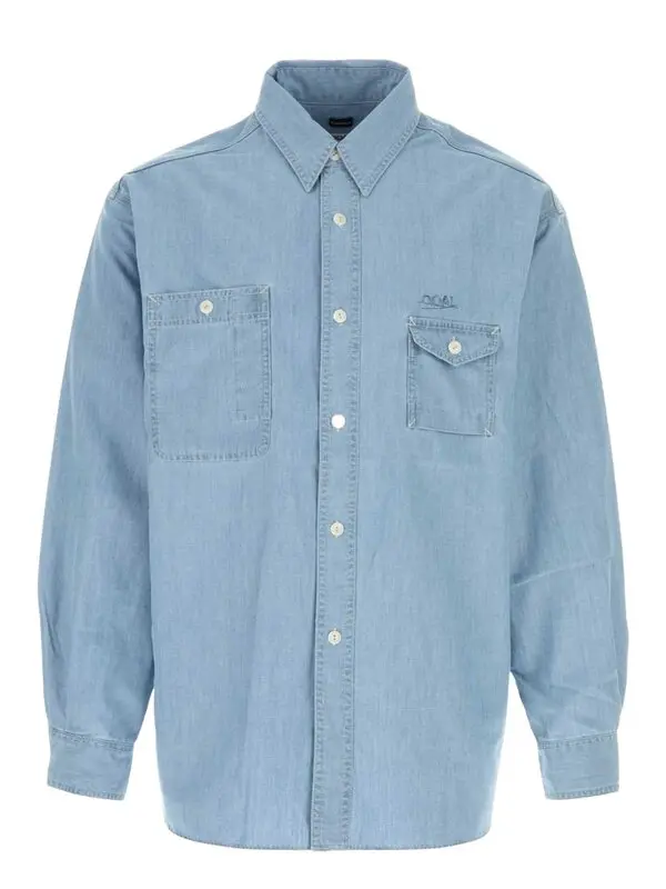 Nanamica Oversized Chambray Shirt - Light Indigo