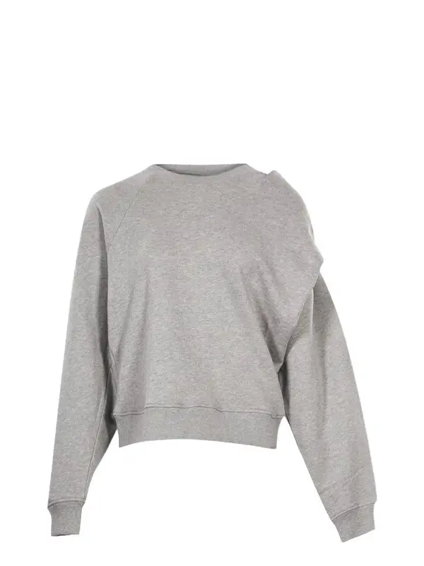 Dries Van Noten Long Sleeve Sweatshirt - Grey