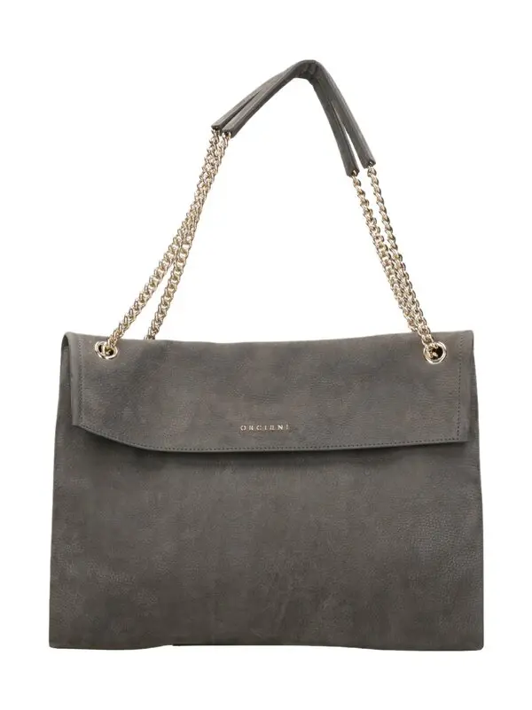 Orciani Dual-handle Shoulder Bag - Carbon