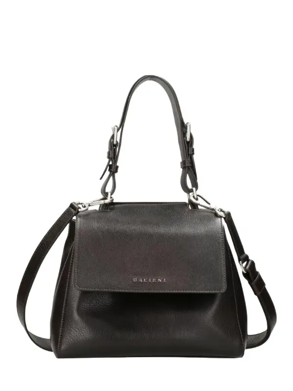 Orciani Flap Shoulder Bag - Brown