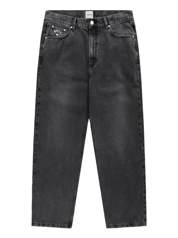 ARTE ANTWERP Belt Loop Jeans - Black