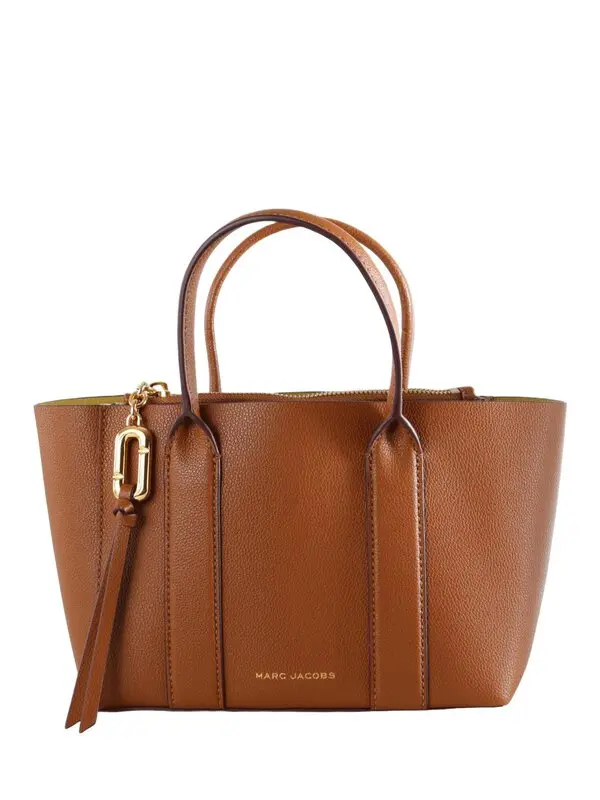 Marc Jacobs Leather Small Tote Bag - Brown