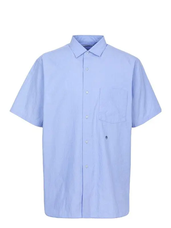 Nanamica Short-sleeved Shirt - Blue