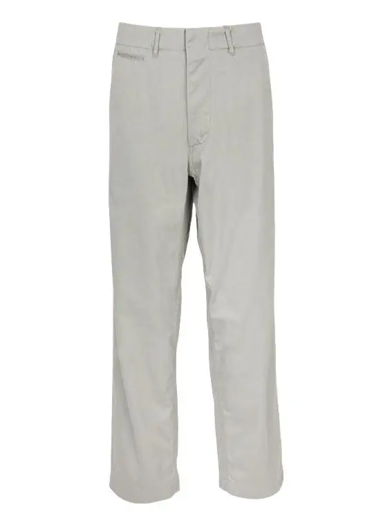 Nanamica Casual Pants With Belt Loops - Light Gray