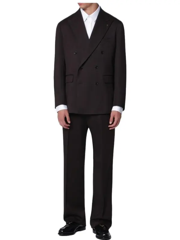 Tagliatore Single-breasted Suit - Black