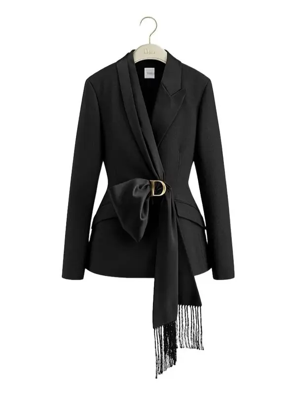 Dior Fitted Jacket - Black
