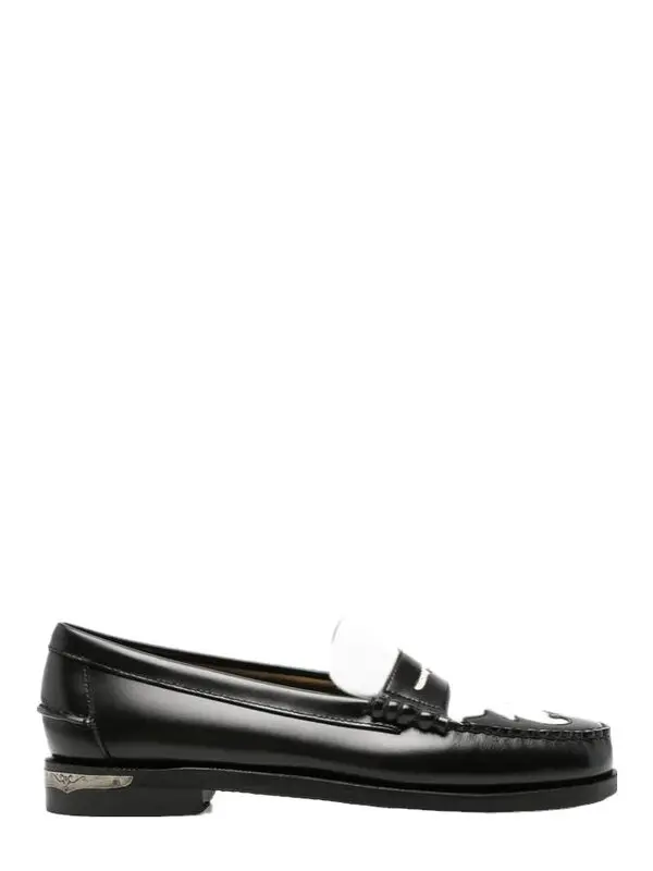 SEBAGO Round Toe Loafers - Black