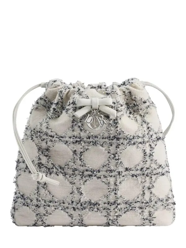 Dior Adiorable Mini Bucket Bag - White/blue