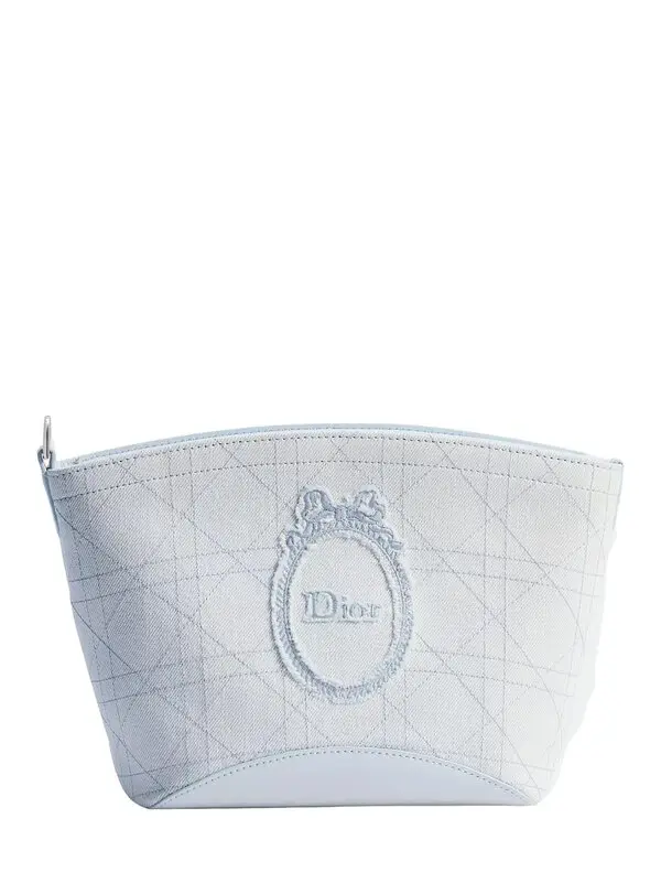 Dior Medium Blooming Pouch - Ice-blue