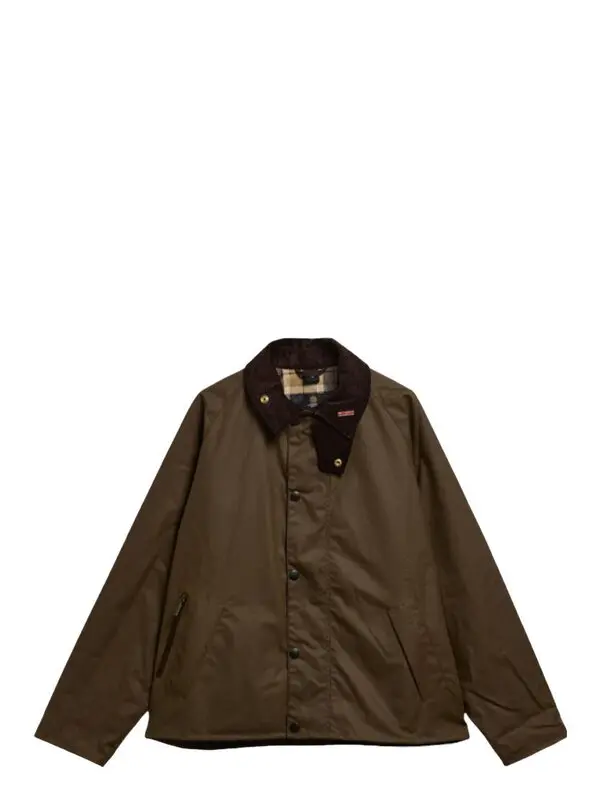 Barbour Icons Transport Waxed Jacket - Brown