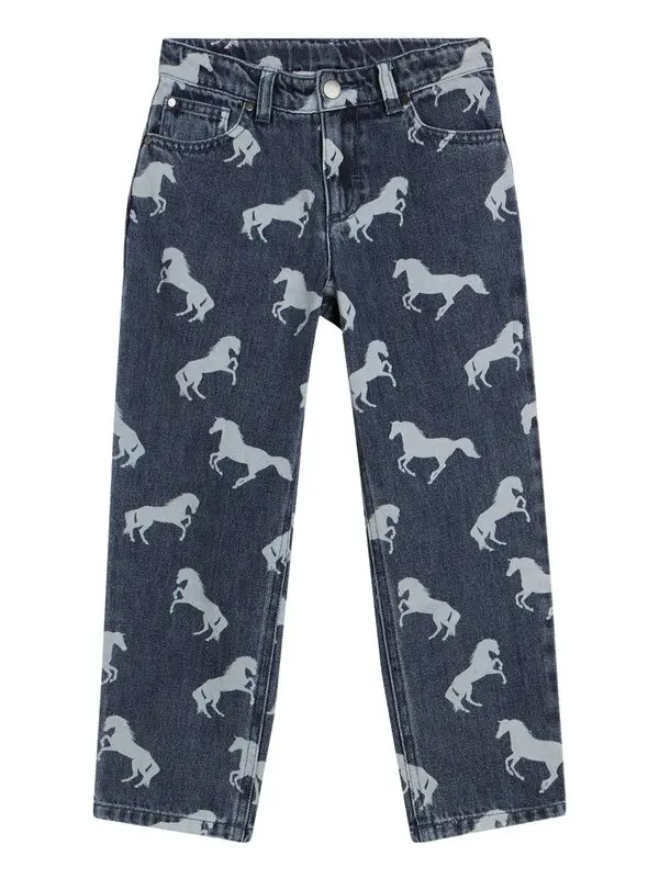 Stella McCartney Printed Jeans - Blue