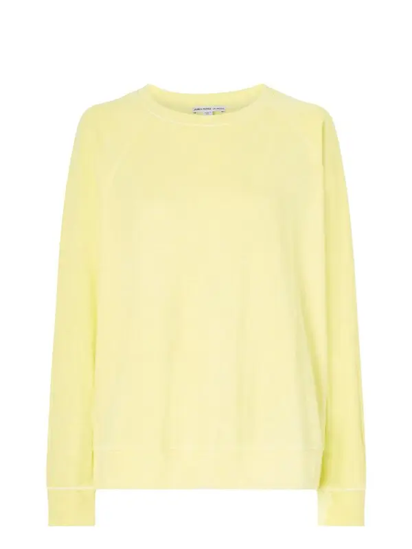 JAMES PERSE Supima Cotton-terry Sweatshirt - No