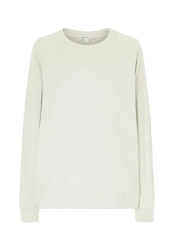 JAMES PERSE Supima Cotton-terry Sweatshirt - No