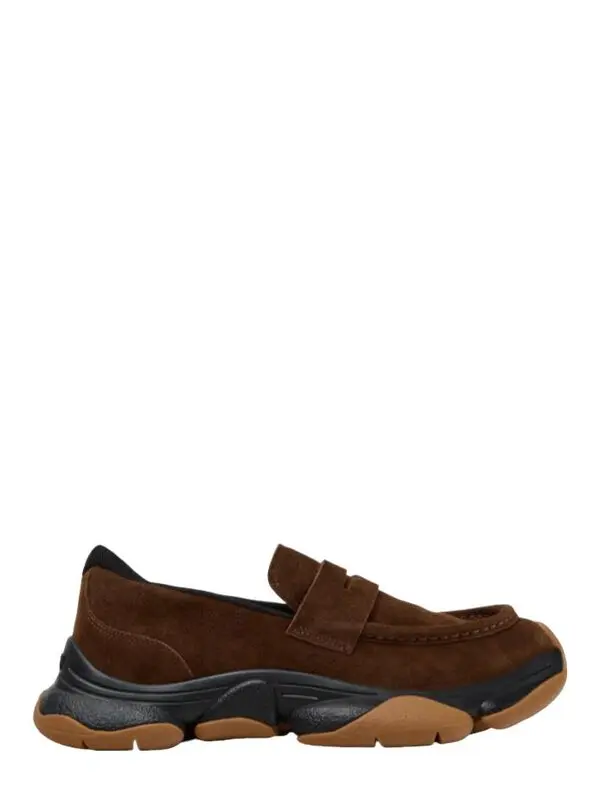Camper Karst 2 Penny Track-sole Loafers - Brown