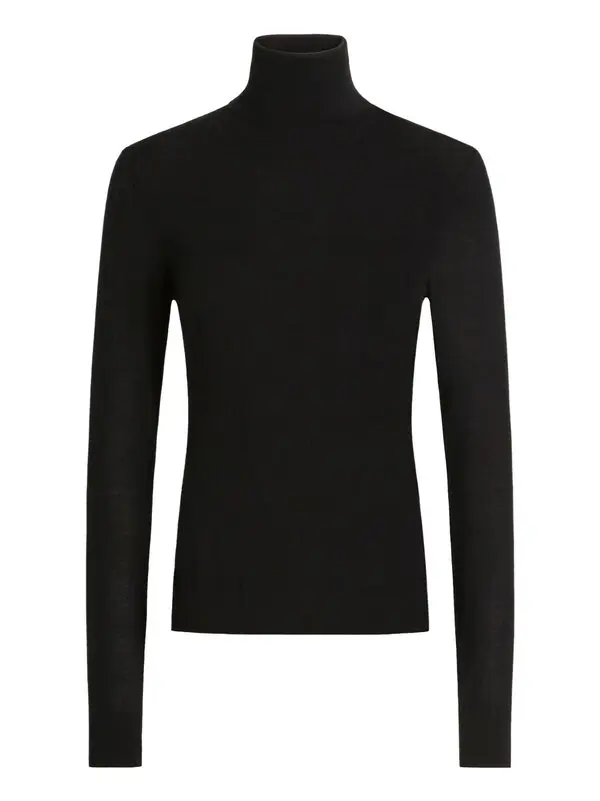 Dolce & Gabbana Cashmere Turtleneck Sweater - Black