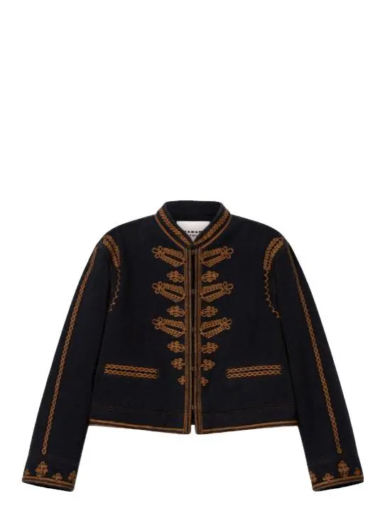 Isabel Marant Étoile Emalia Denim Jacket - Black