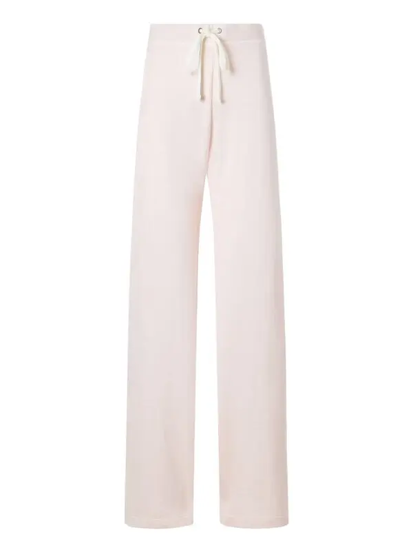 JAMES PERSE Cotton-terry Wide-leg Track Pants - No