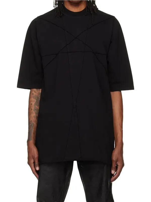 Rick Owens Jumbo Round-neck T-shirt - Black
